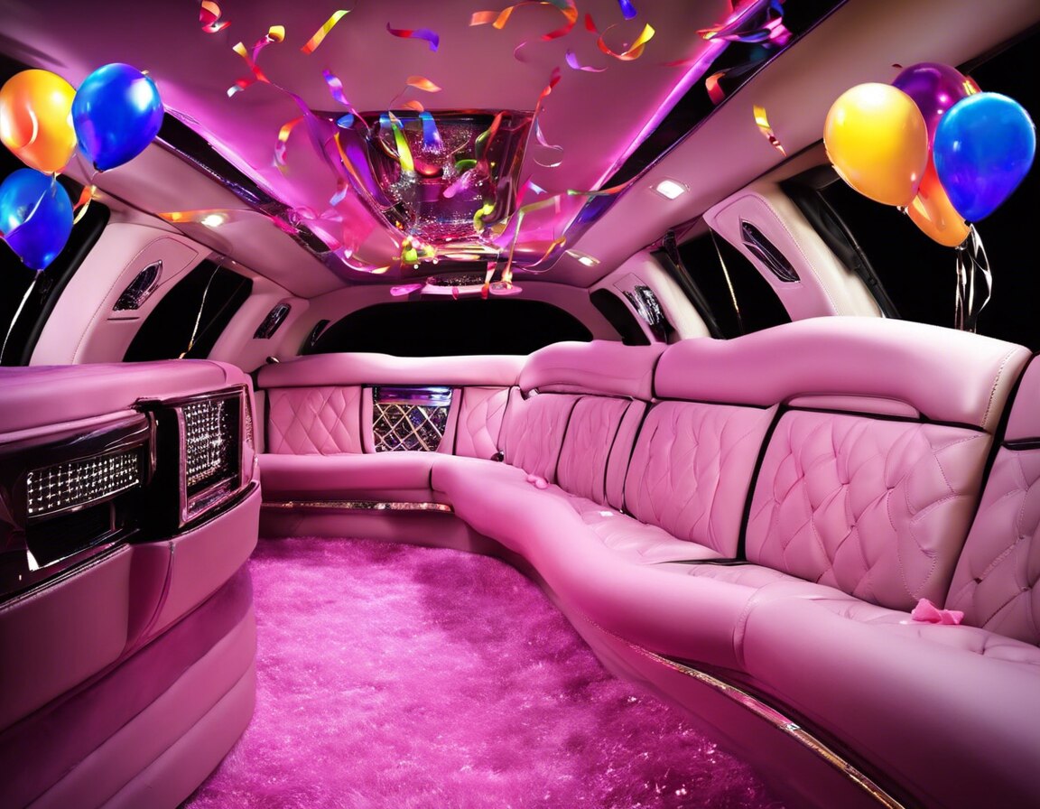 Luxury Birthday Celebration: Limousine and Party Bus Services for Hire ...